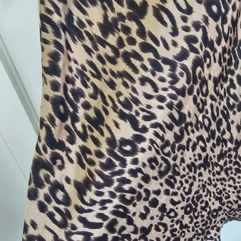 Sienna Sky | Skirts | Sienna Sky Leopard Print Midi Skirt Xs Animal ...